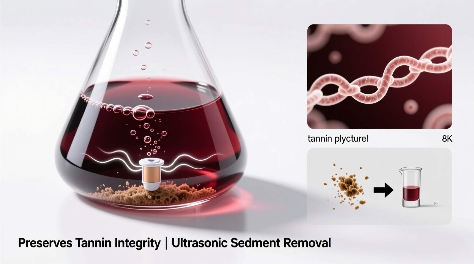 Ultrasonic Wine Cleaner Pods For Sediment Removal Do They Dislodge Lees ...