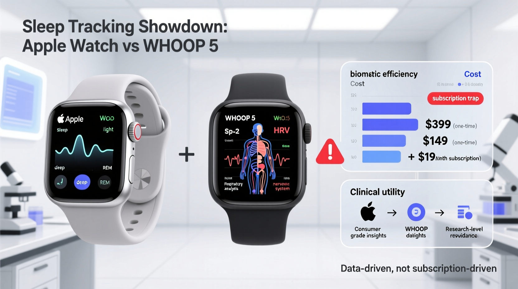 Apple Watch vs WHOOP 5: Sleep Tracking Truth