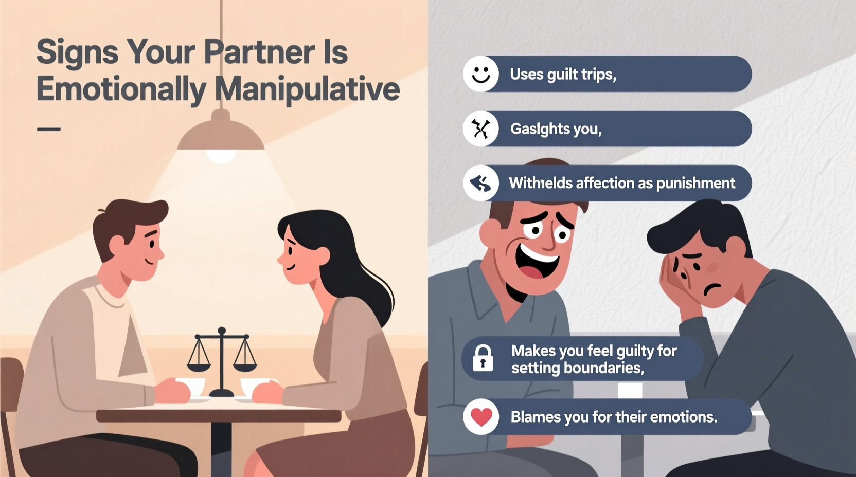 How To Tell If Your Partner Is Emotionally Manipulative Signs To Watch