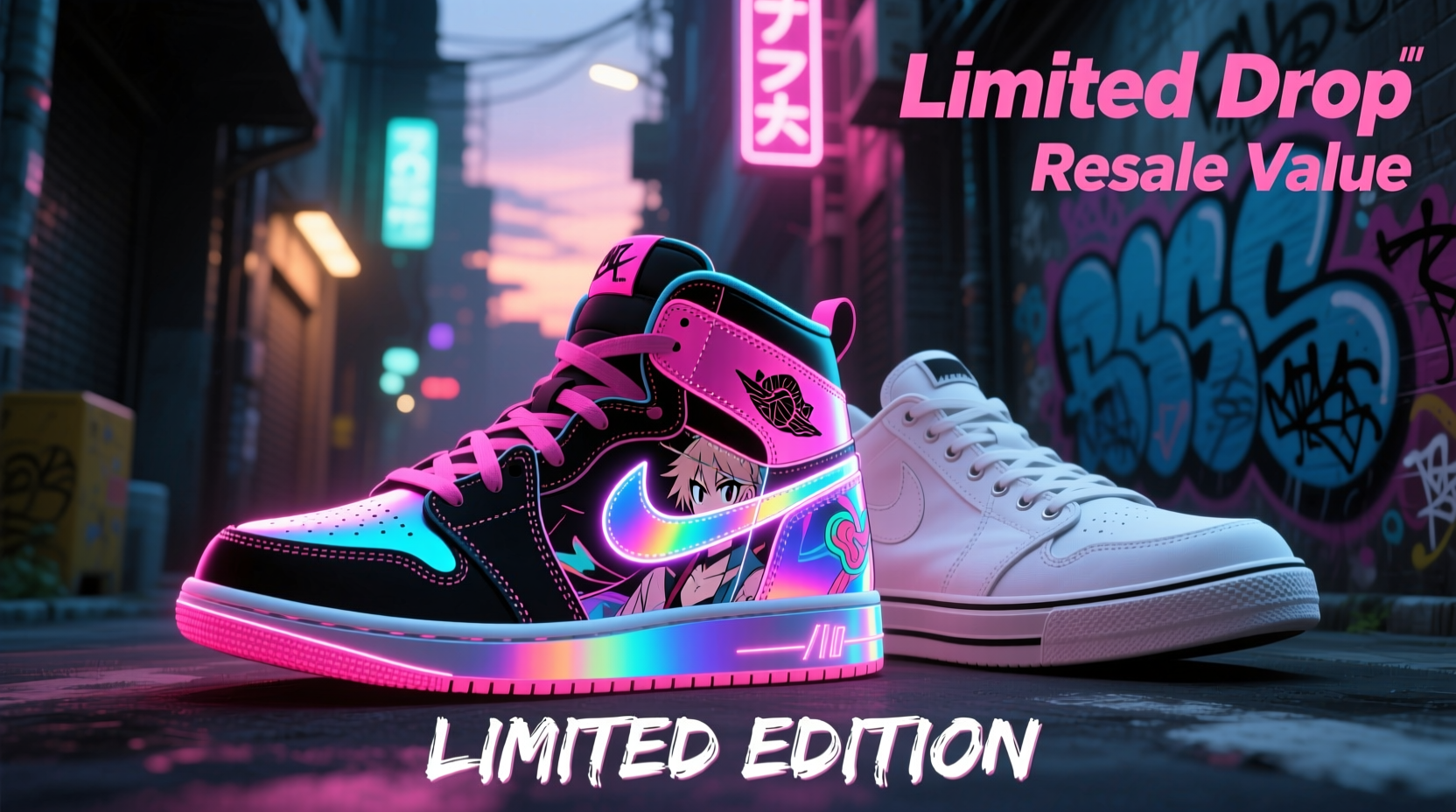 Anime Sneakers Vs Regular Collabs Are Limited Editions Worth The Resale ...