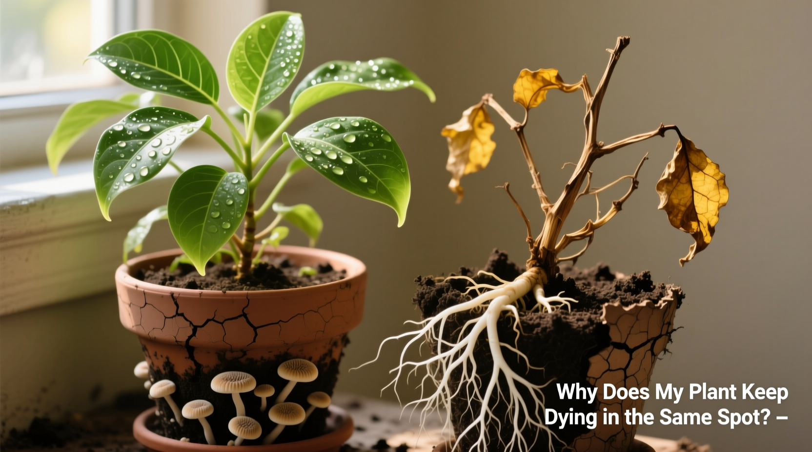 Why Does My Plant Keep Dying In The Same Spot