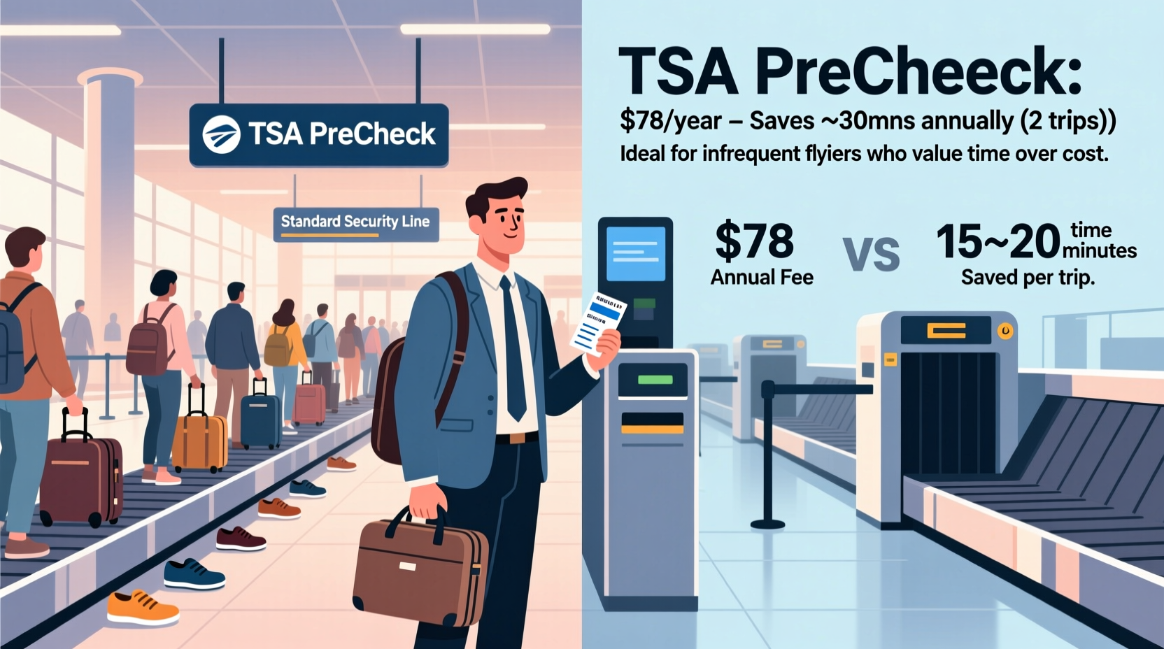 Is Tsa Precheck Worth The Money If You Only Fly Twice A Year