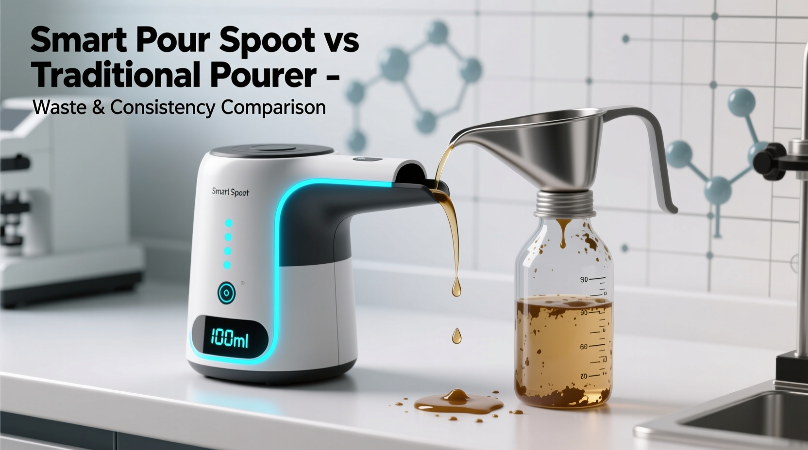 Smart Pour Spouts Vs Traditional Bottle Pourers Which One Reduces Waste ...