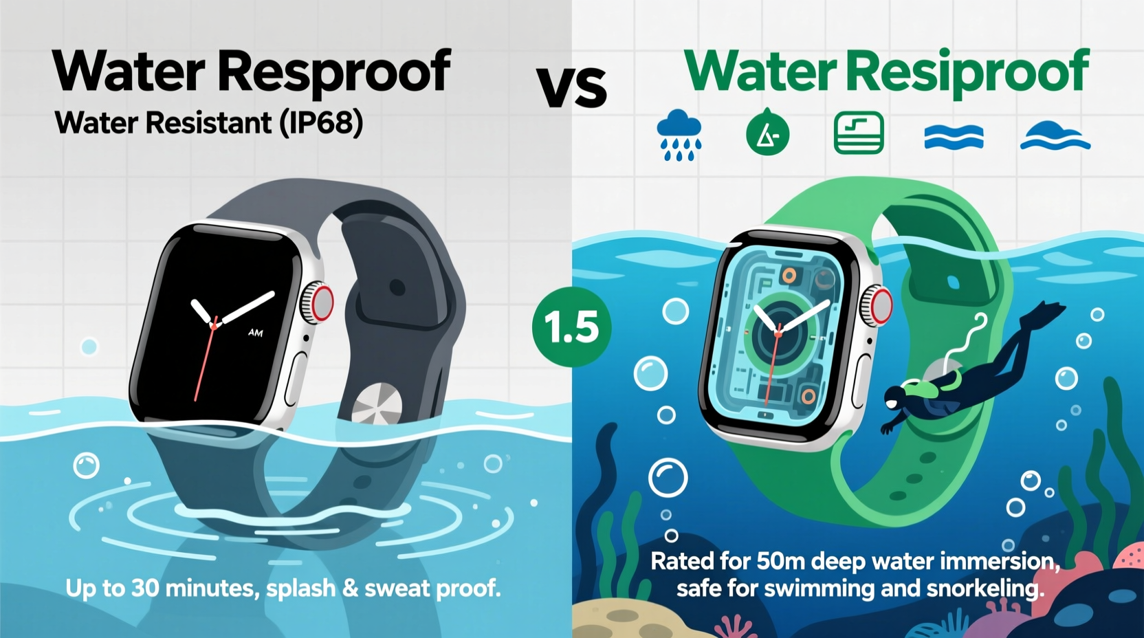 Waterproof Vs Water Resistant Rating Explained For Smartwatches