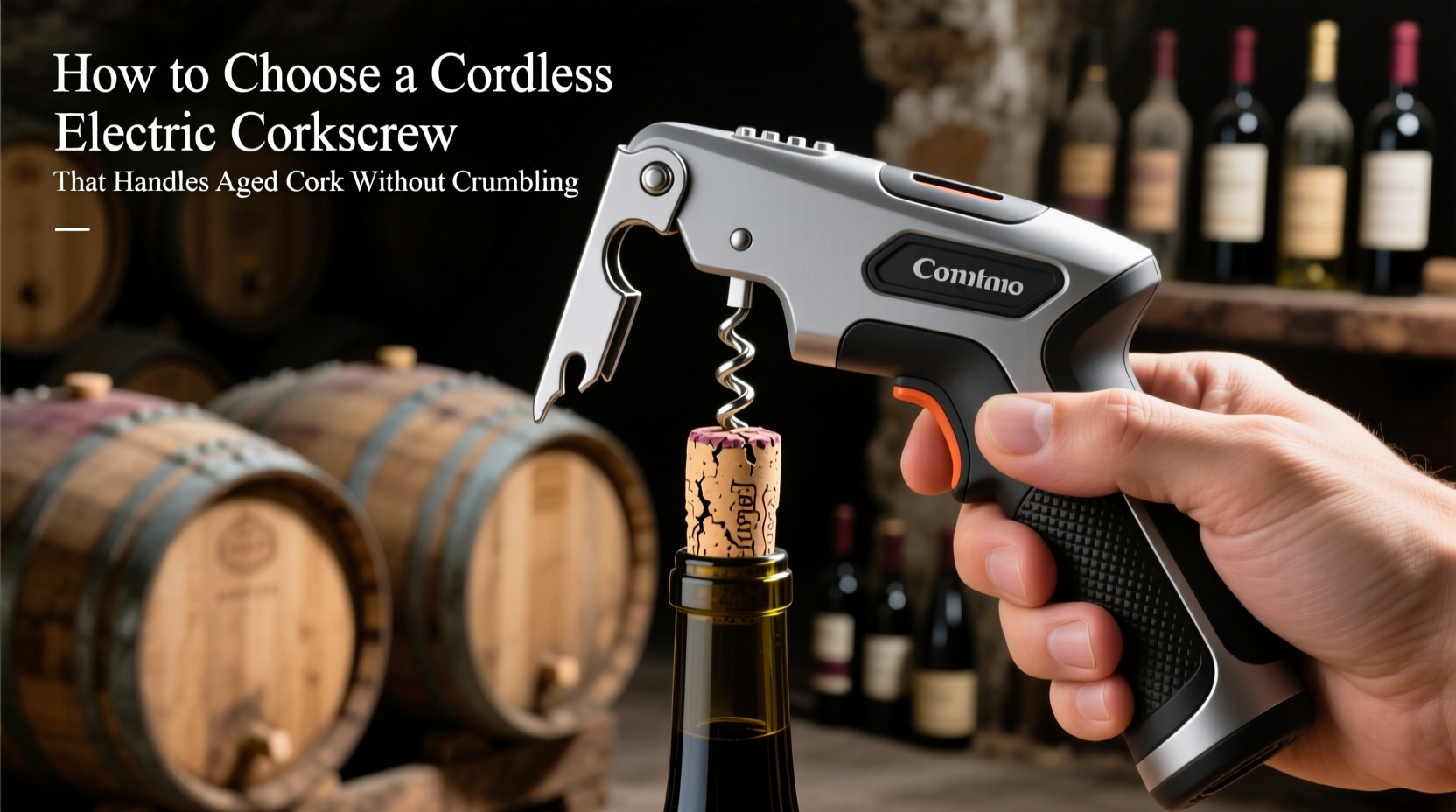 How To Select A Cordless Electric Corkscrew That Handles Aged Cork ...