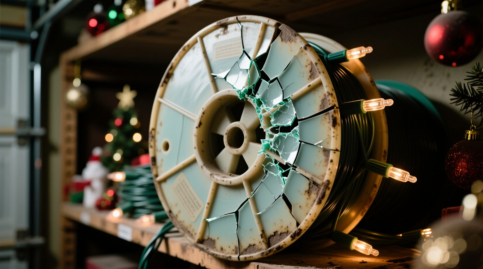 Why Do Christmas Light Storage Reels Crack After A Few Years
