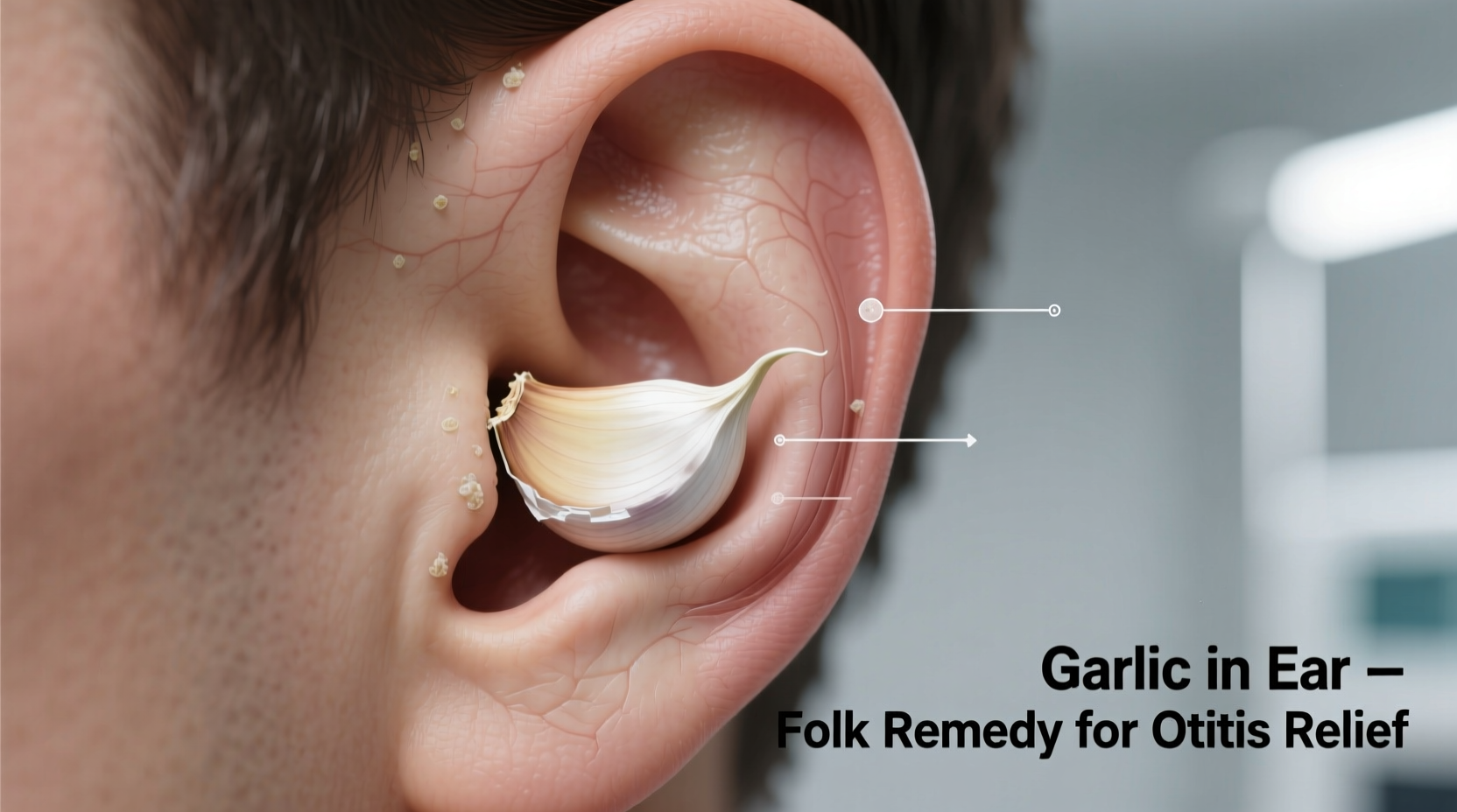 Using Garlic In The Ear For Infection Relief