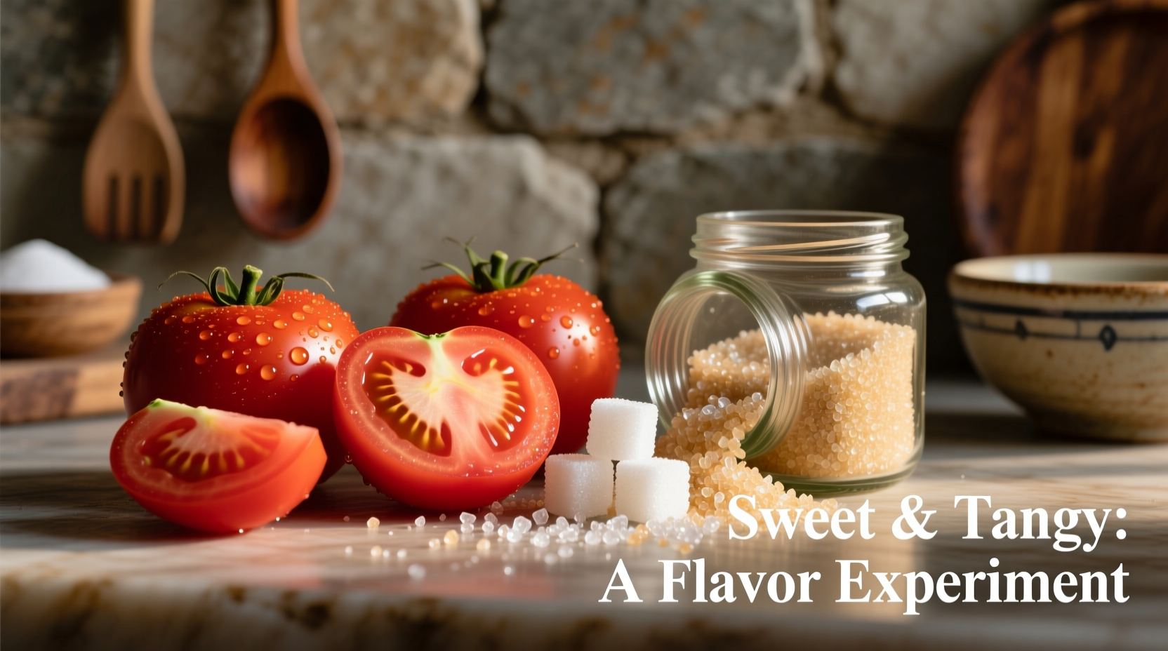 Combining Tomatoes And Sugar: A Flavor Experiment