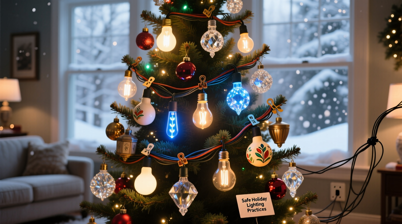 Can You Mix Different Types Of Christmas Bulbs On One Tree Safely