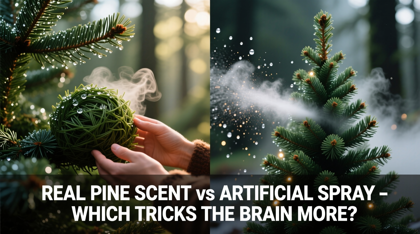 Real Pine Scent Vs Artificial Christmas Tree Spray Which Tricks The ...
