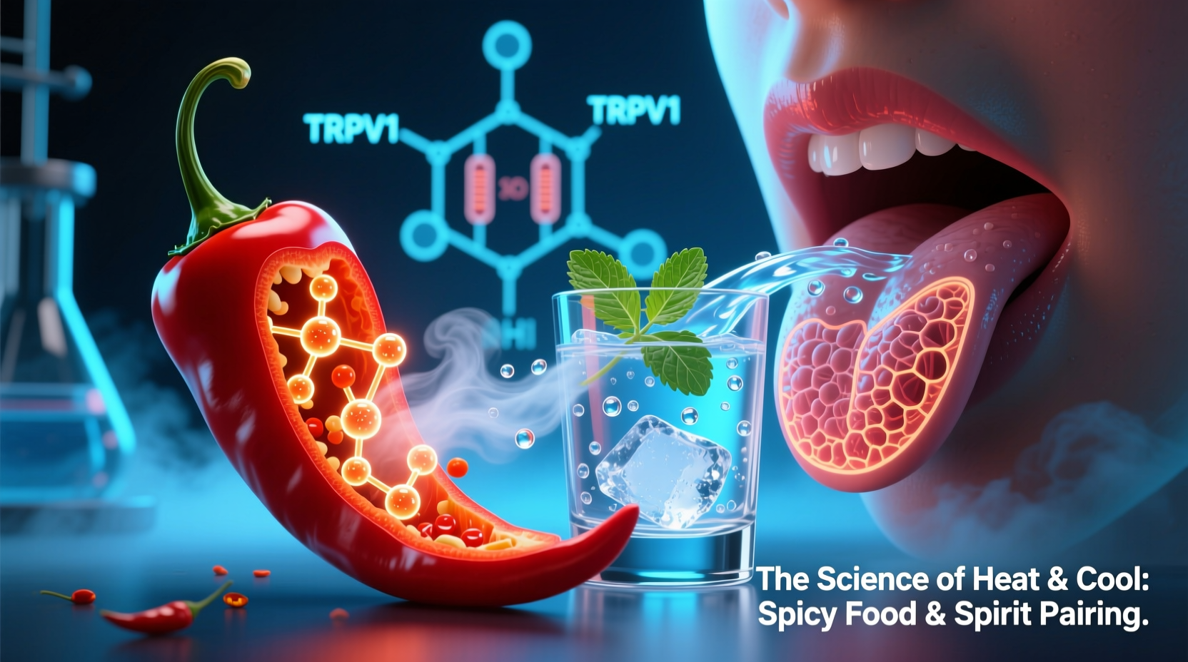 Spirit Pairing With Spicy Food Science Behind Cooling Combinations