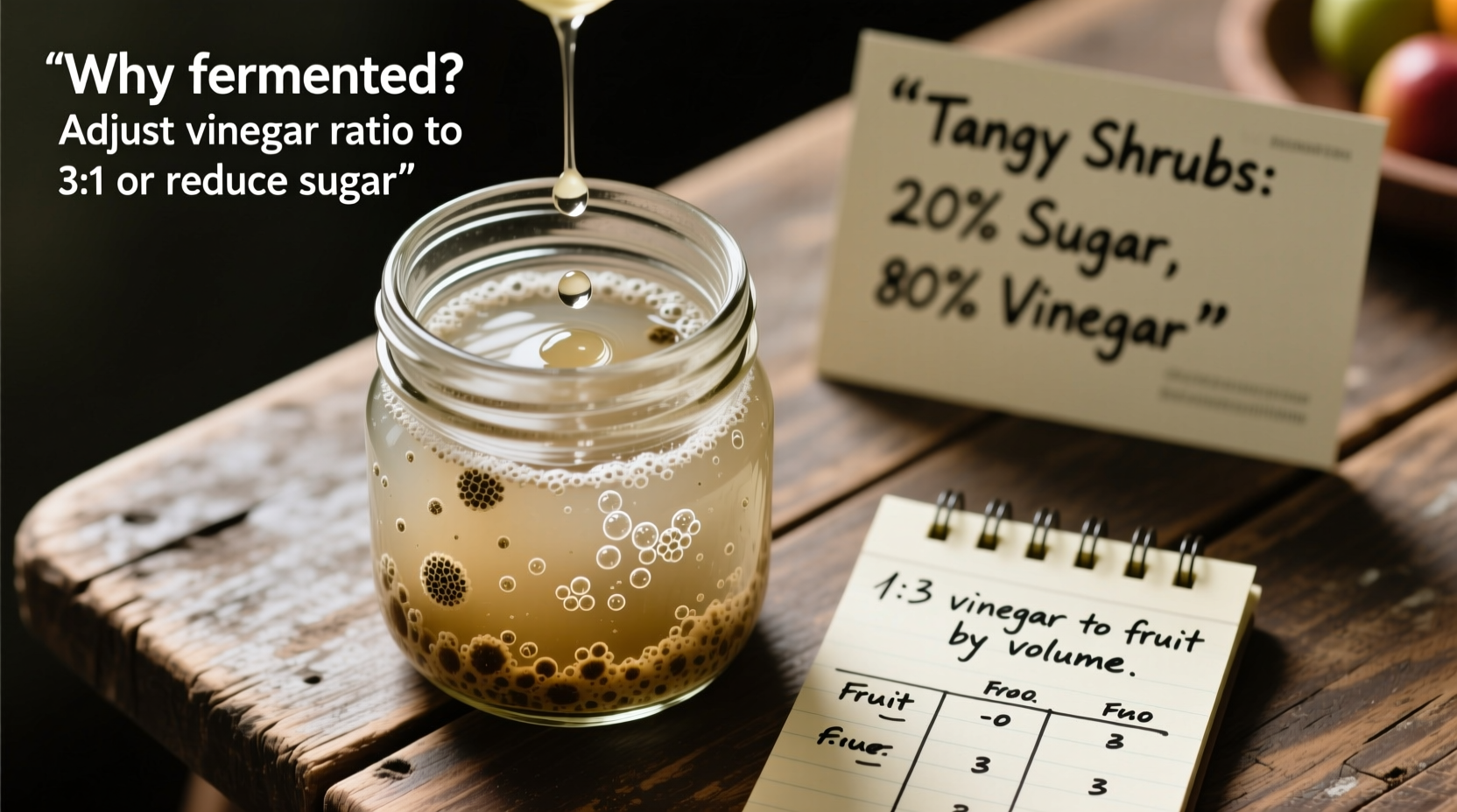 Why Does My Homemade Shrub Taste Fermented Instead Of Tangy And How To ...