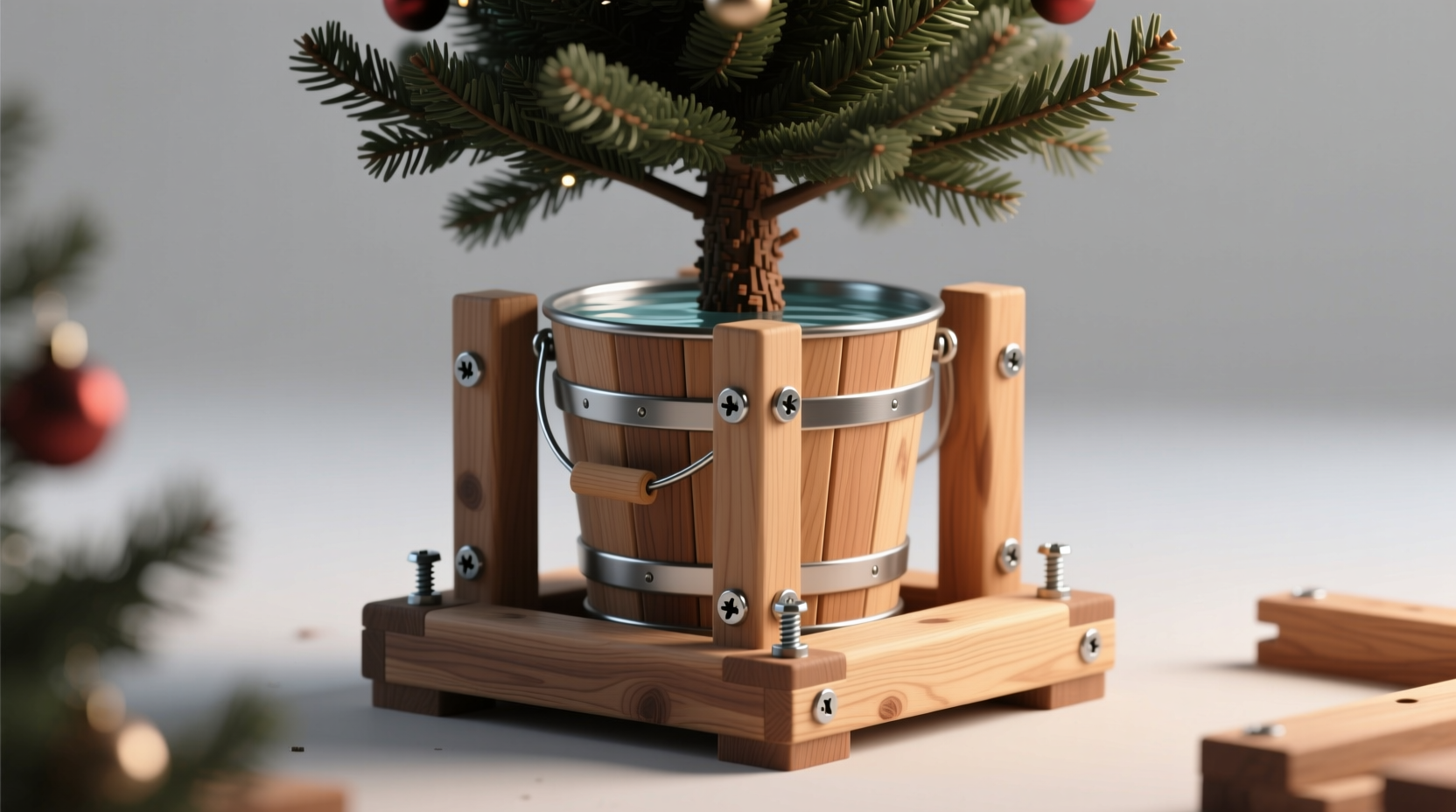 DIY Christmas Tree Stand: Build a Stable Water-Holding Base