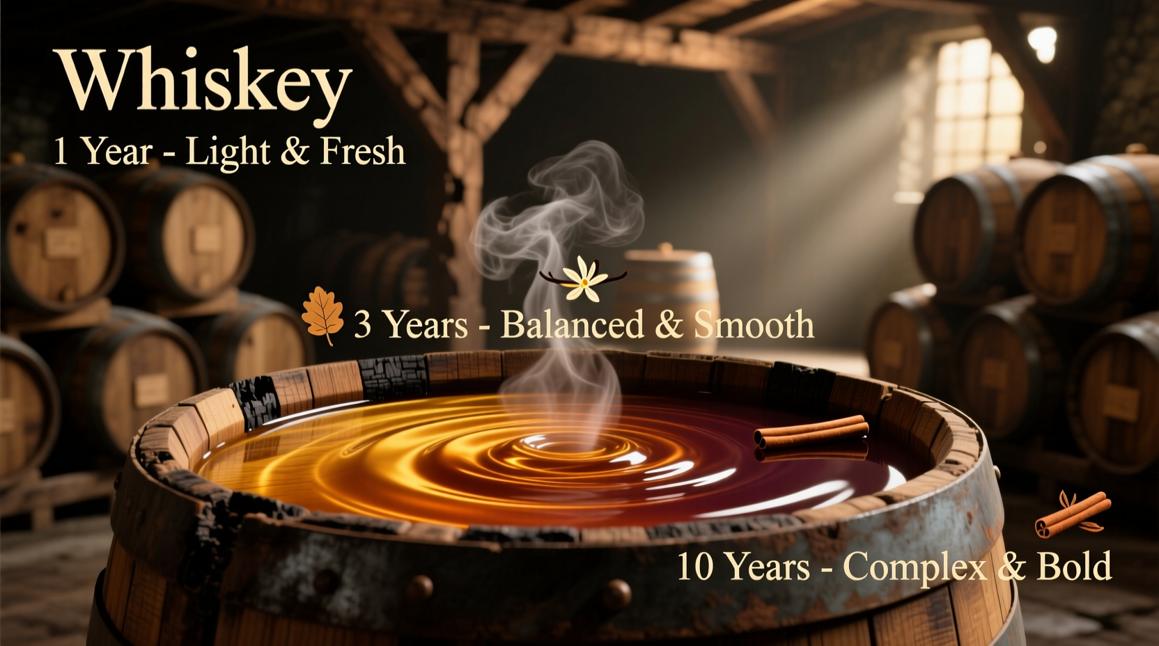 Whiskey Aging Process Explained How Barrel Time Transforms Flavor