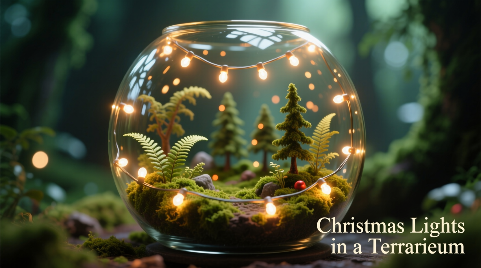 Can You Use Christmas Lights In A Terrarium As Ambient Lighting