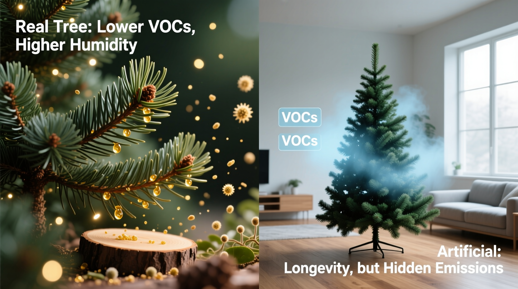 Real Vs Artificial Christmas Trees Which Is Truly Better For Indoor Air ...