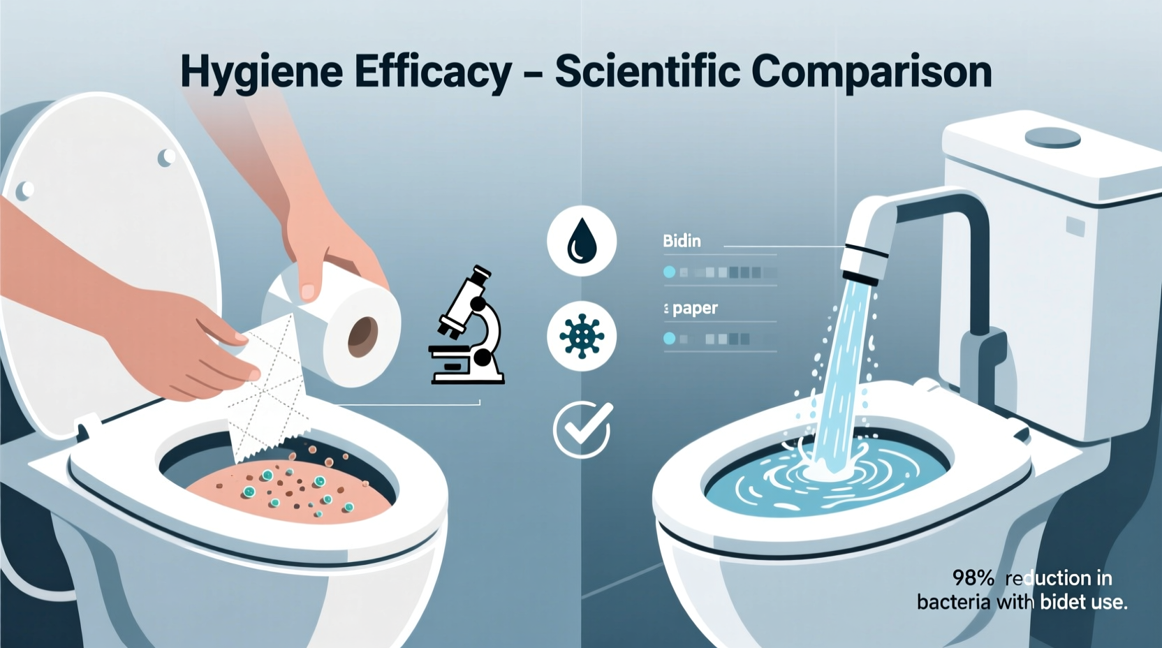 Is A Bidet Really More Hygienic Than Toilet Paper Science Weighs In