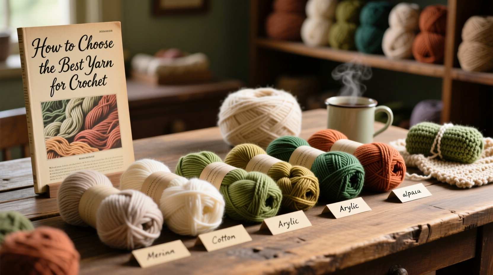 How to Choose the Best Yarn for Crochet: A Complete Buying Guide