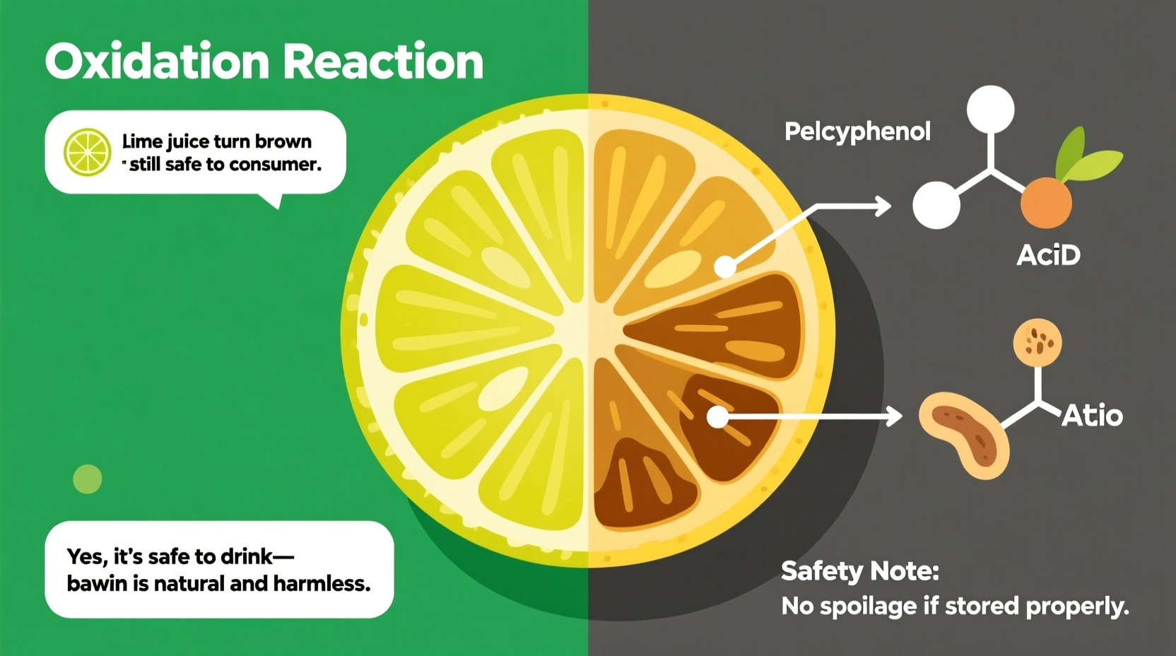 Why Does Lime Juice Turn Brown In Cocktails And Is It Still Safe