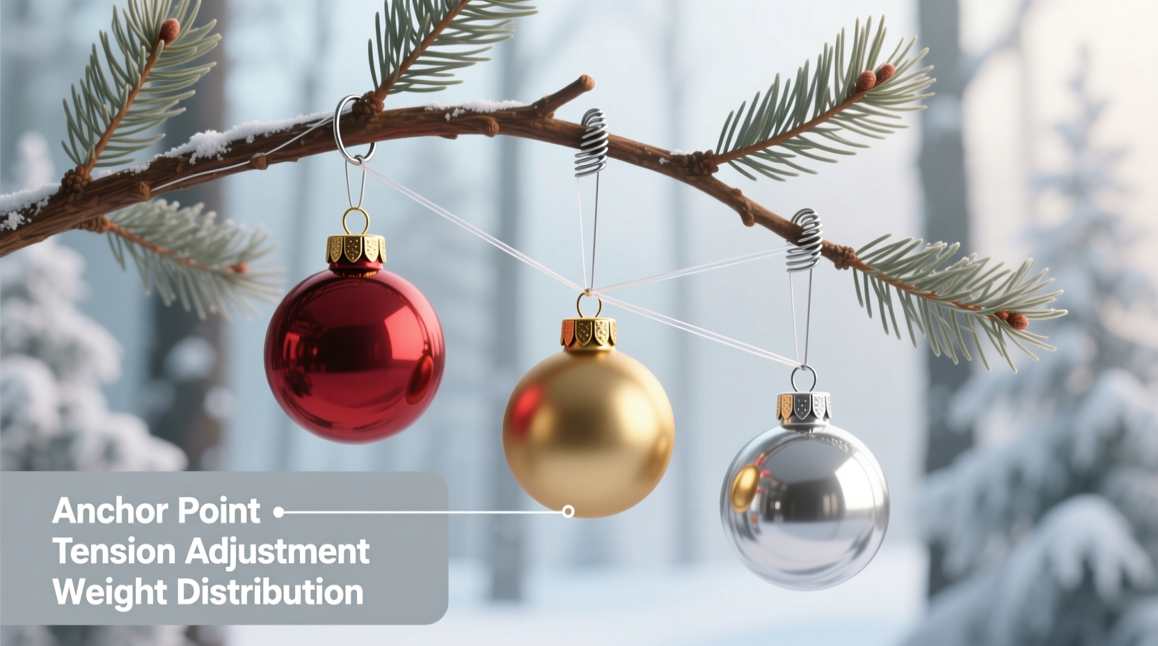 How To Hang Heavy Christmas Ornaments On Thin Branches Without Snapping ...