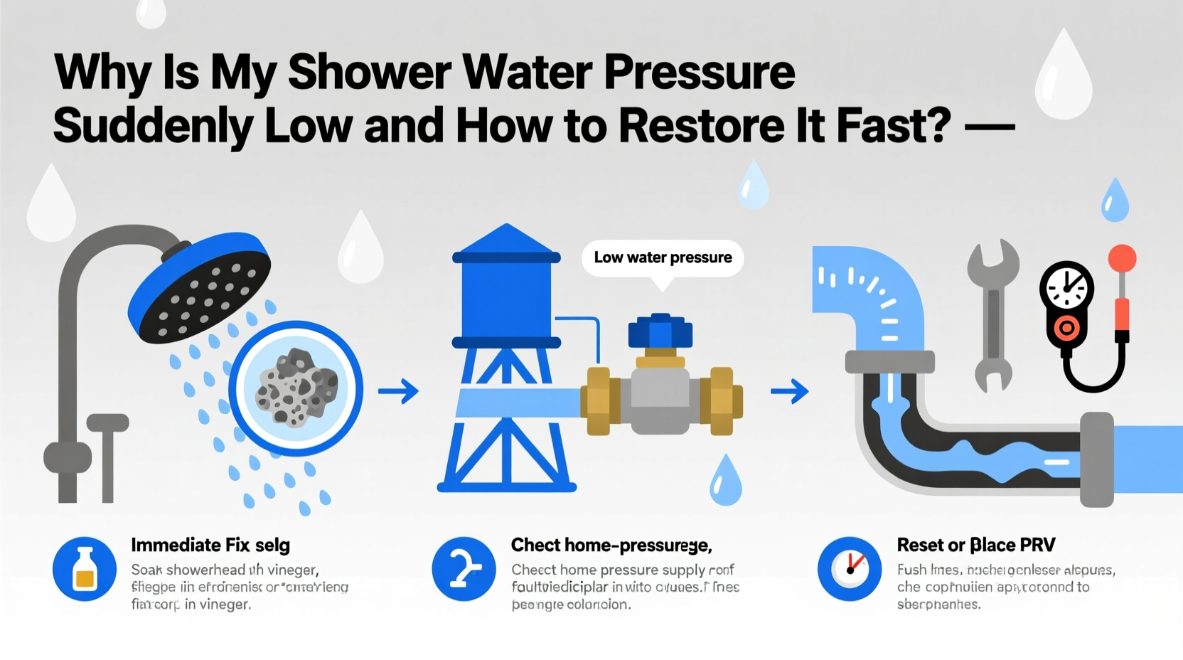 Why Is My Shower Water Pressure Suddenly Low And How To Restore It Fast