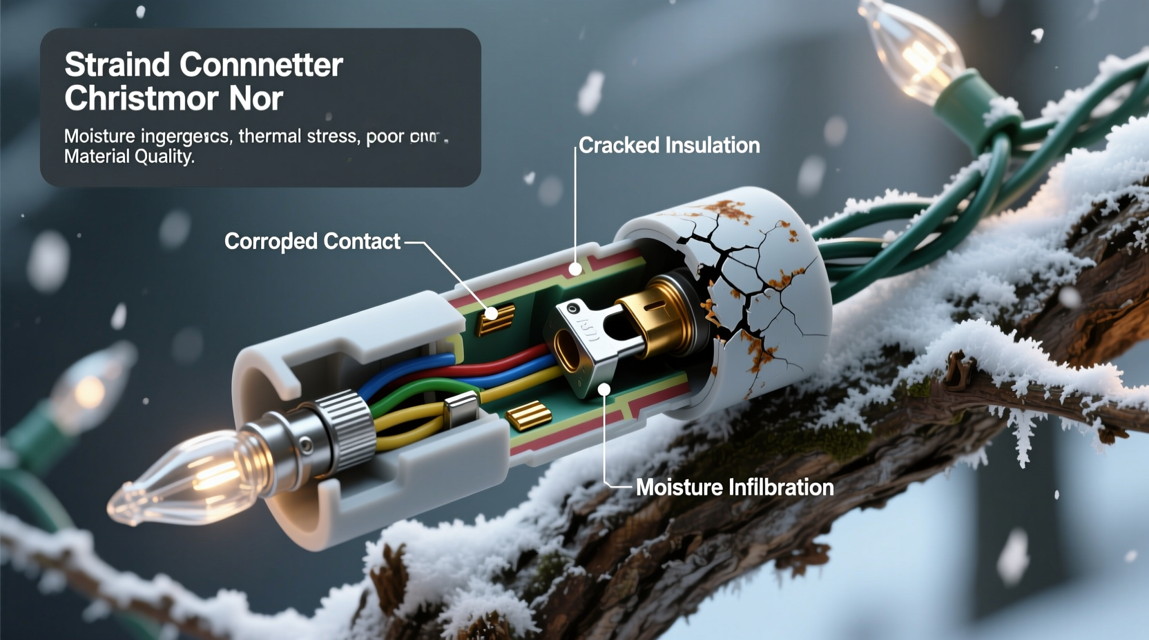 Why Do Strand Connectors Fail On Outdoor Christmas Lights