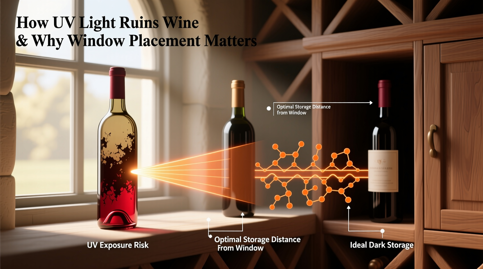 Does UV Light Ruin Wine How Window Placement Affects Storage