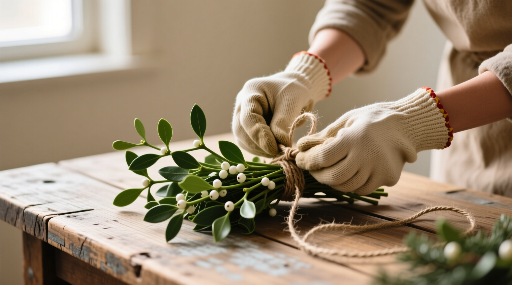 DIY Mistletoe Decoration: Safe & Sustainable Holiday Guide