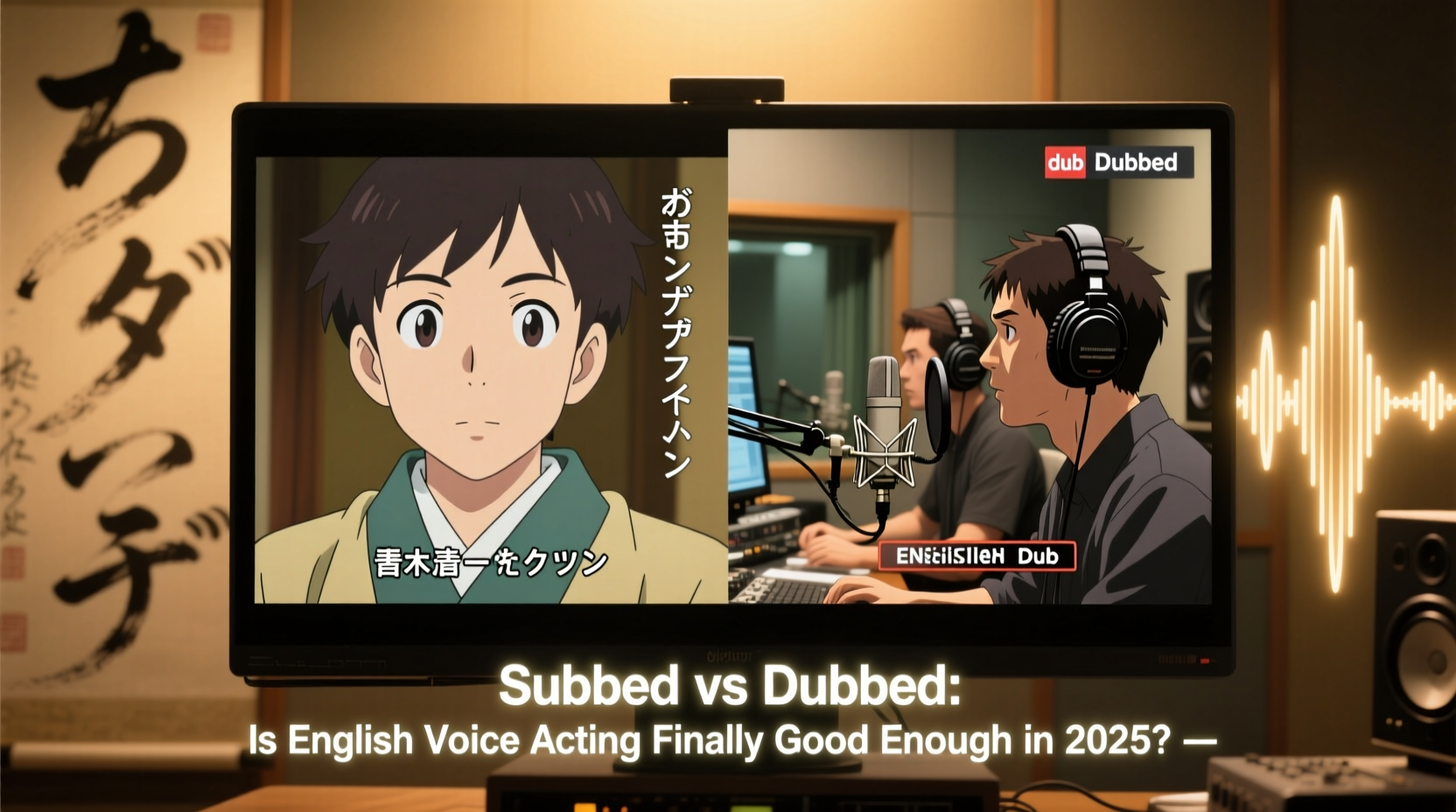 Subbed Vs Dubbed Anime Is The English Voice Acting Finally Good Enough ...