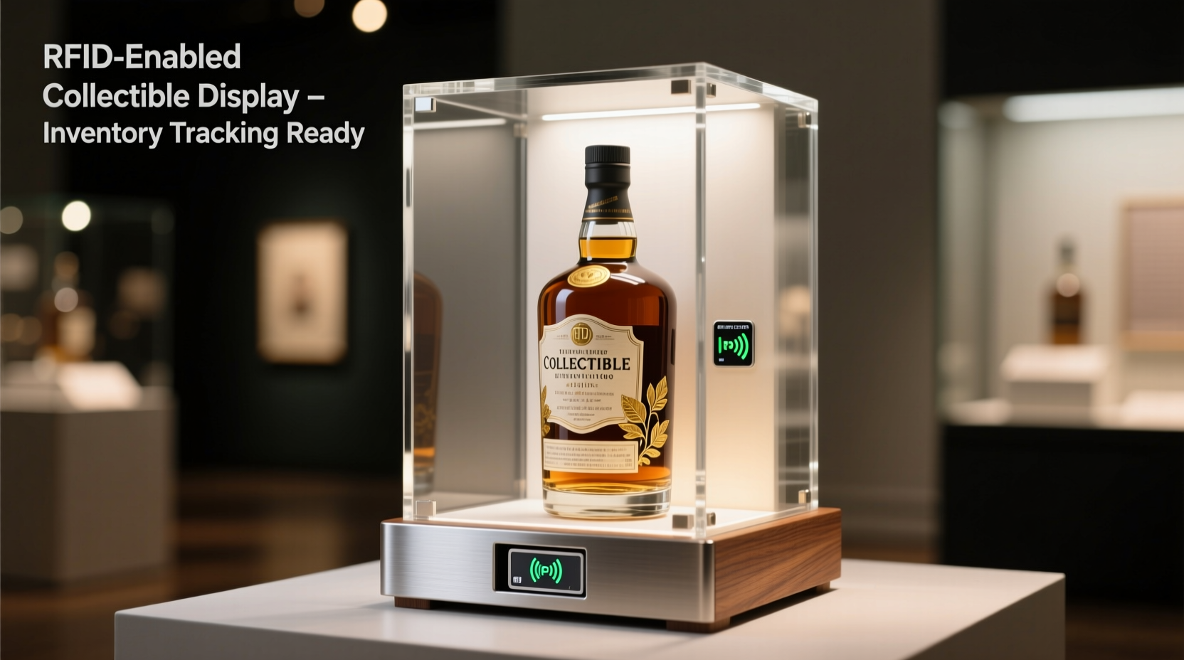 How To Embed RFID Chips Into Collectible Whiskey Bottle Displays For ...