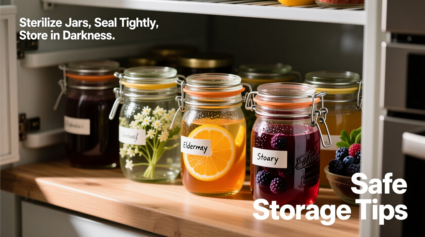 How To Safely Store Homemade Liqueurs In Mason Jars Without Spoilage