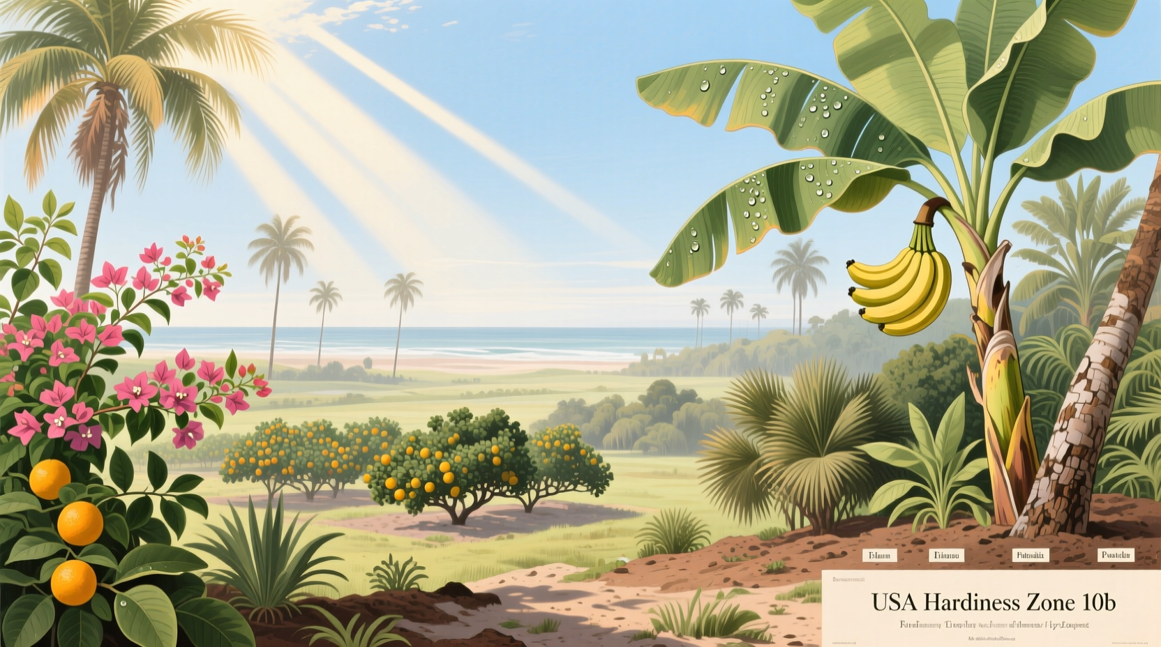 What Growing Zone Is Central Florida? USDA Zones 9b–10a Explained