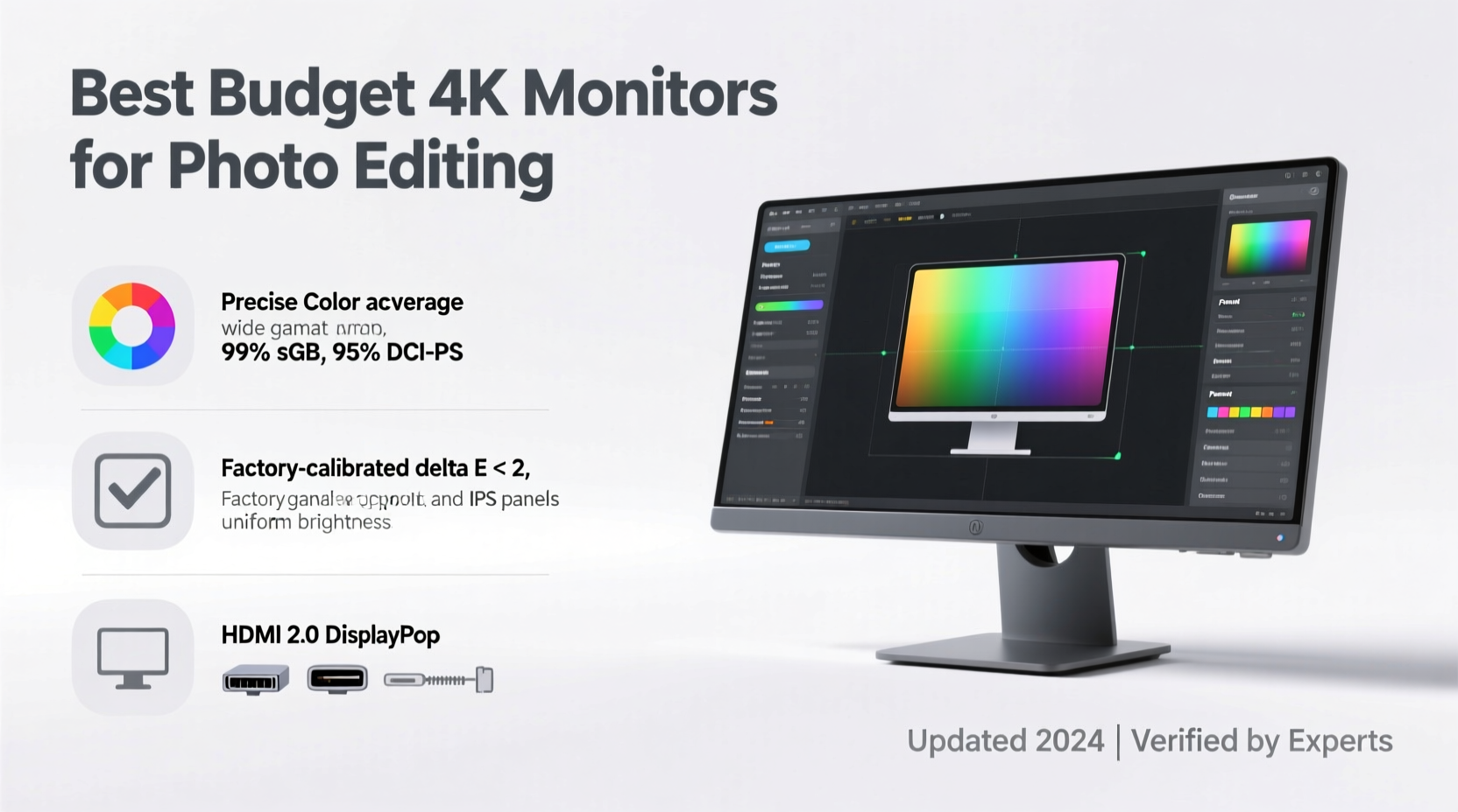 Best Budget 4k Monitors For Photo Editing Color Accuracy Without The ...
