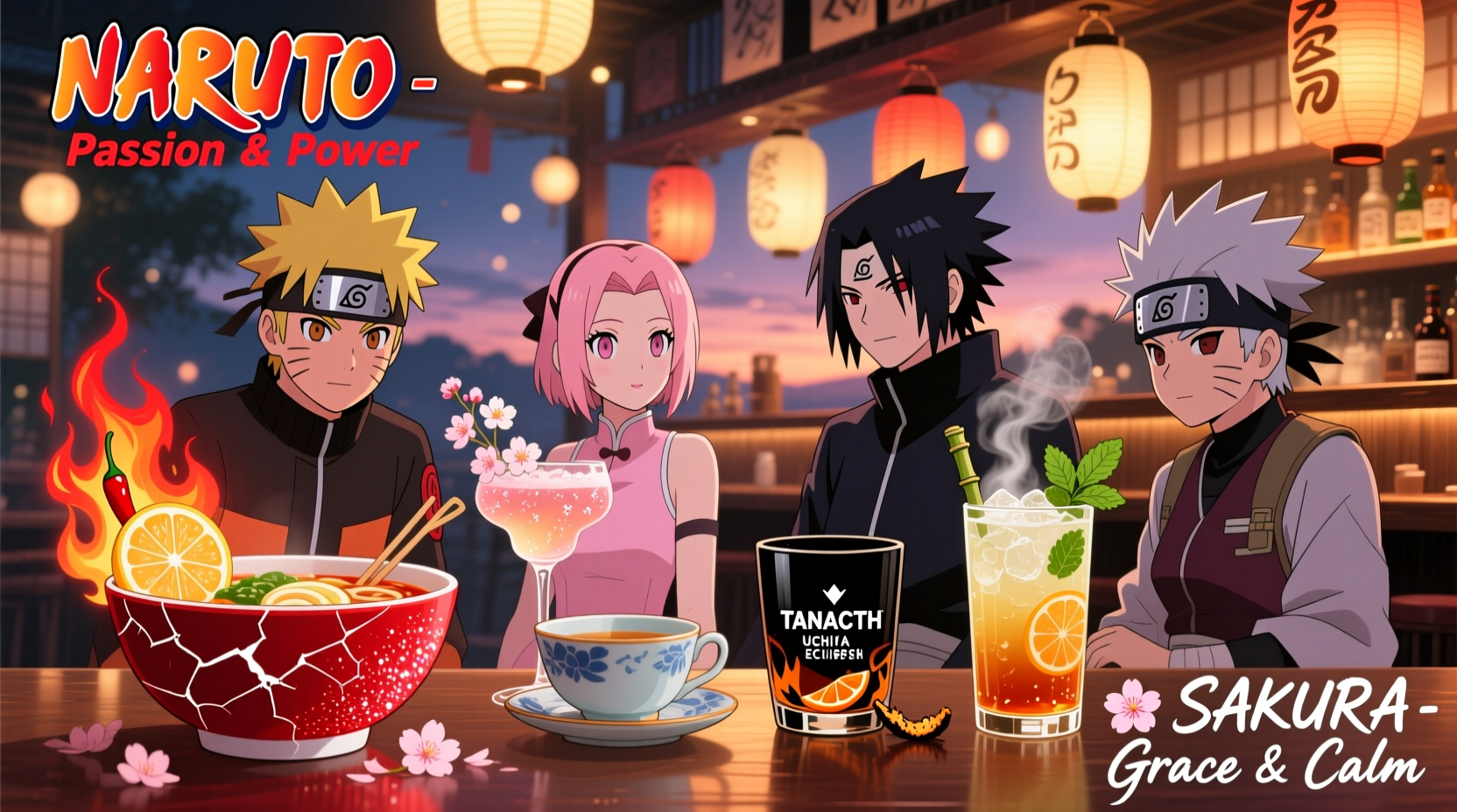 How To Pair Cocktails With Anime Characters Based On Flavor Profiles