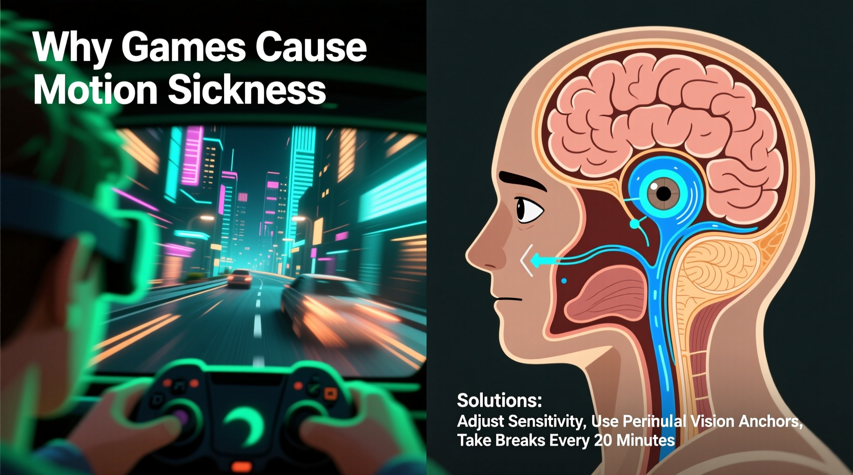 Why Do Some Games Cause Motion Sickness And How To Minimize It