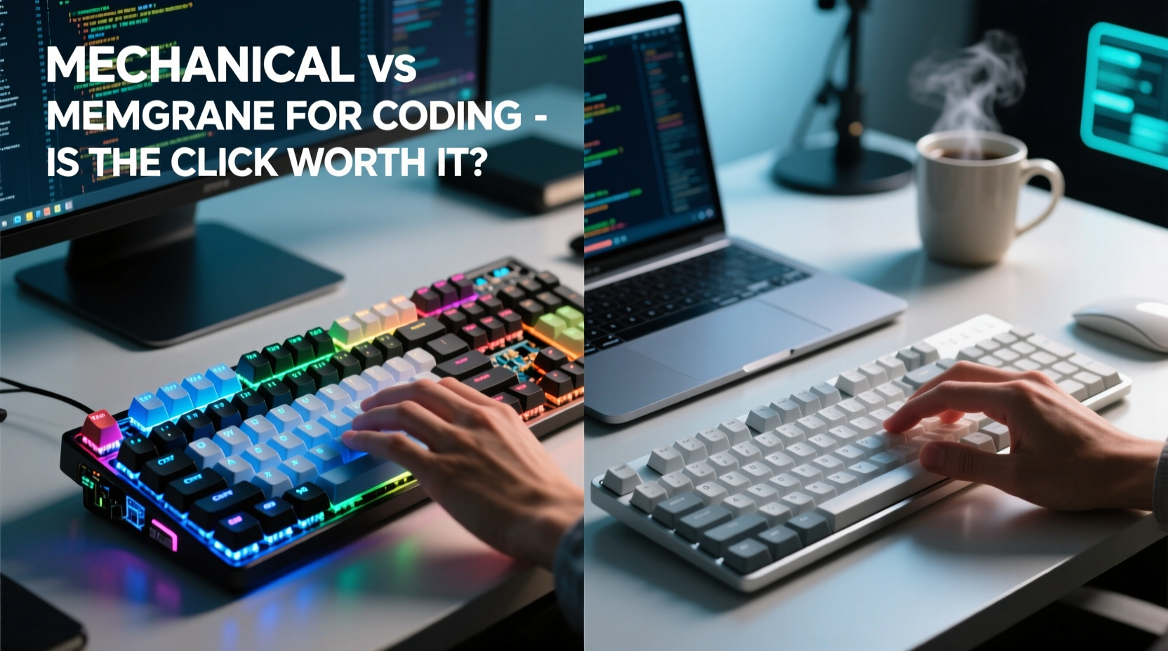 Mechanical Keyboard Vs Membrane For Coding Is The Click Worth It
