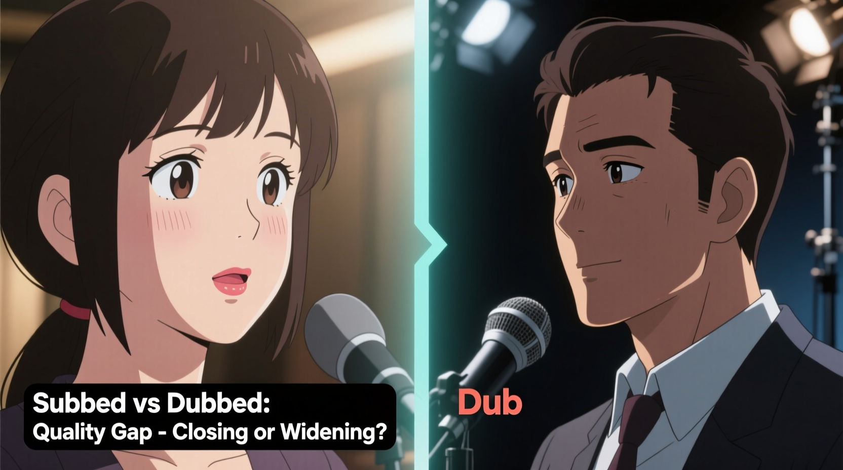 Subbed Vs Dubbed Anime Is The Voice Acting Quality Gap Closing Or Widening