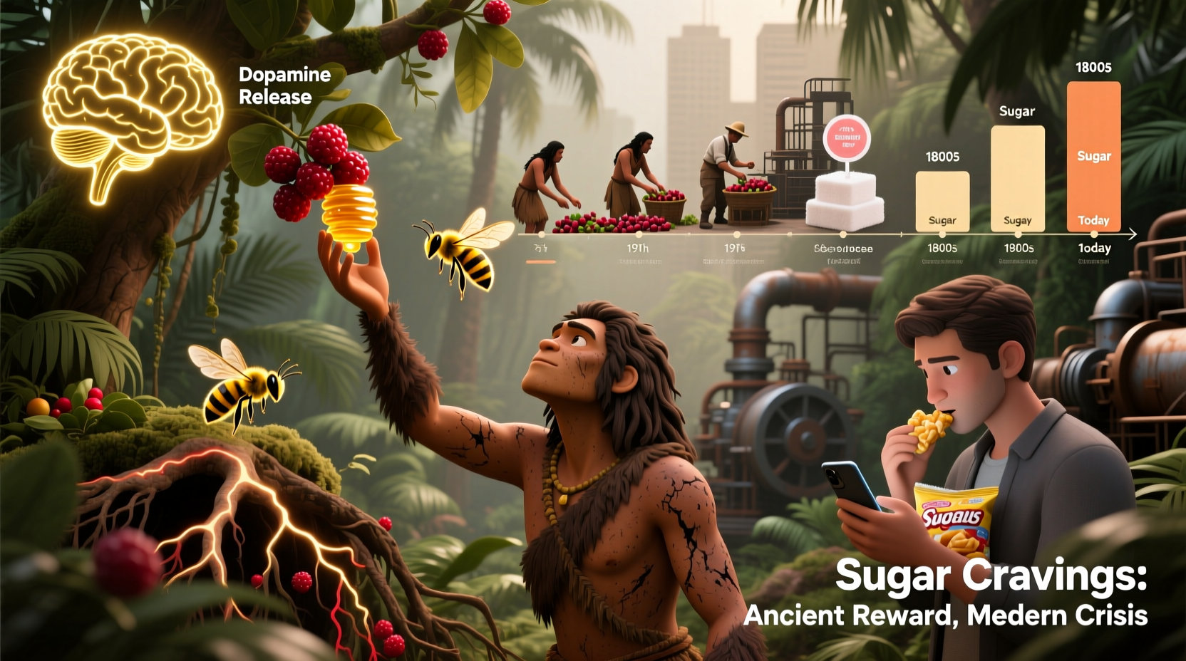 Why Do Humans Crave Sugar Evolutionary Reason And Modern Consequences