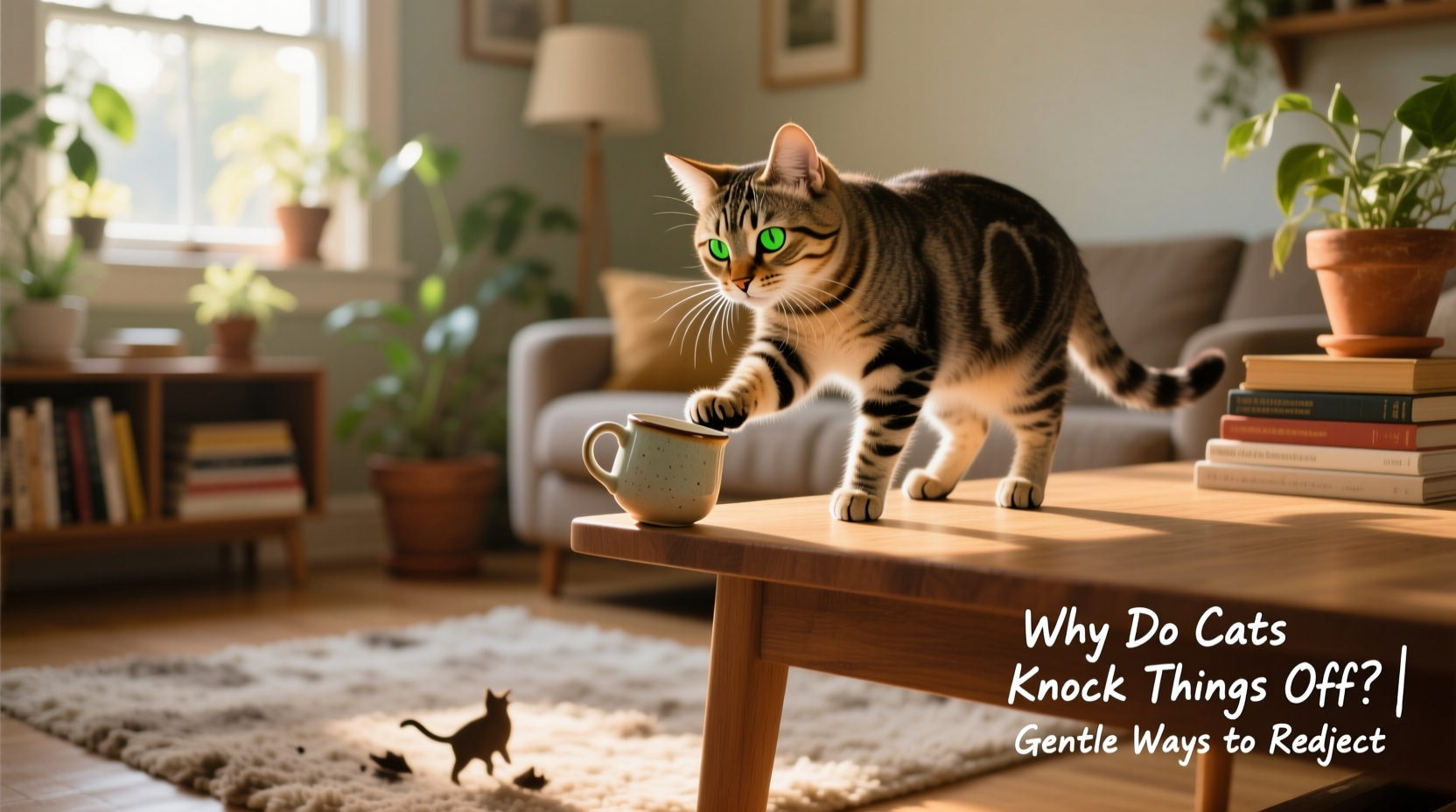 Why Do Cats Knock Things Off Tables And How To Stop The Habit Gently