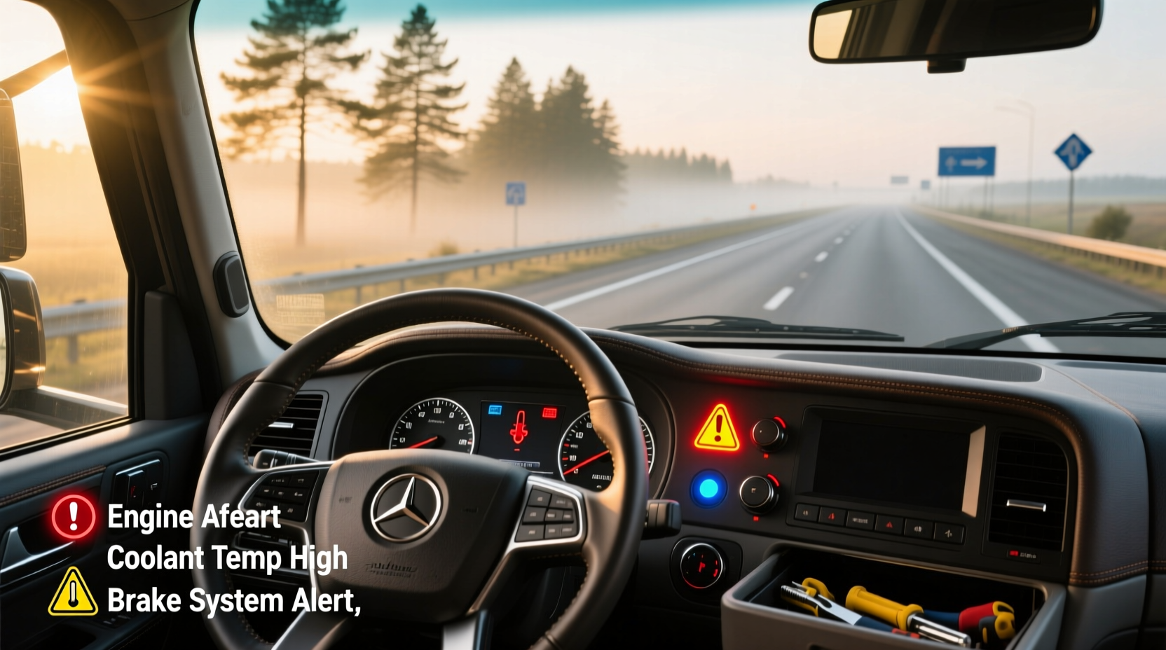 How to Choose Mercedes-Benz Actros Truck Warning Light Guide