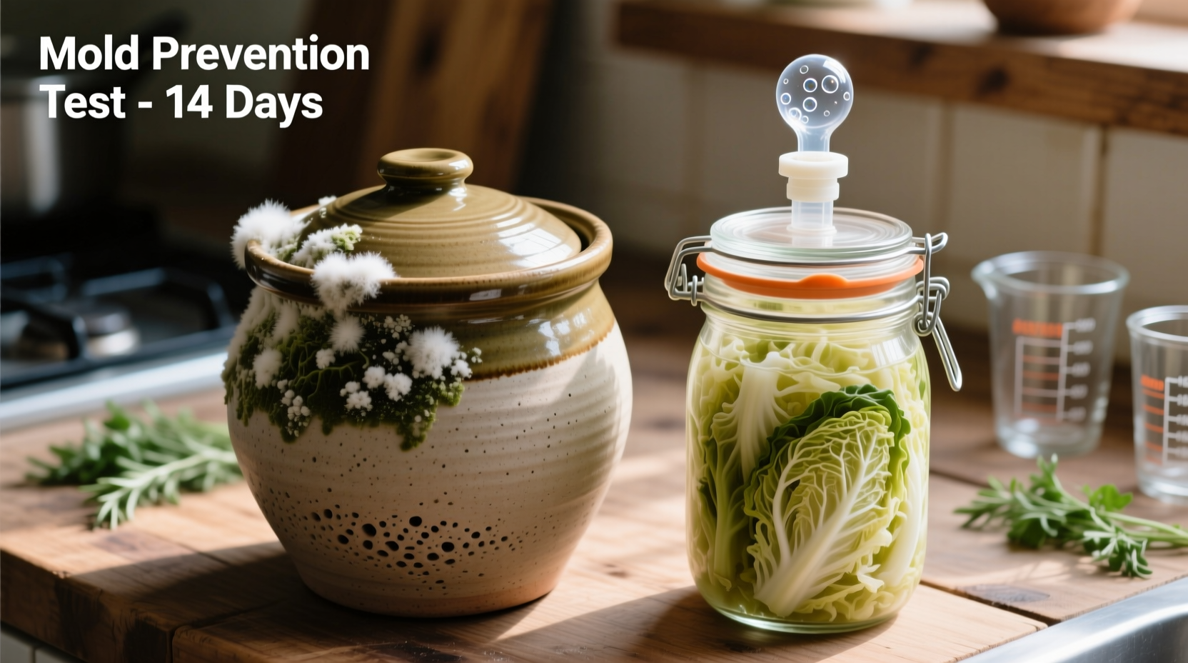 Fermentation Crock Vs Airlock Jar Which Prevents Mold Better