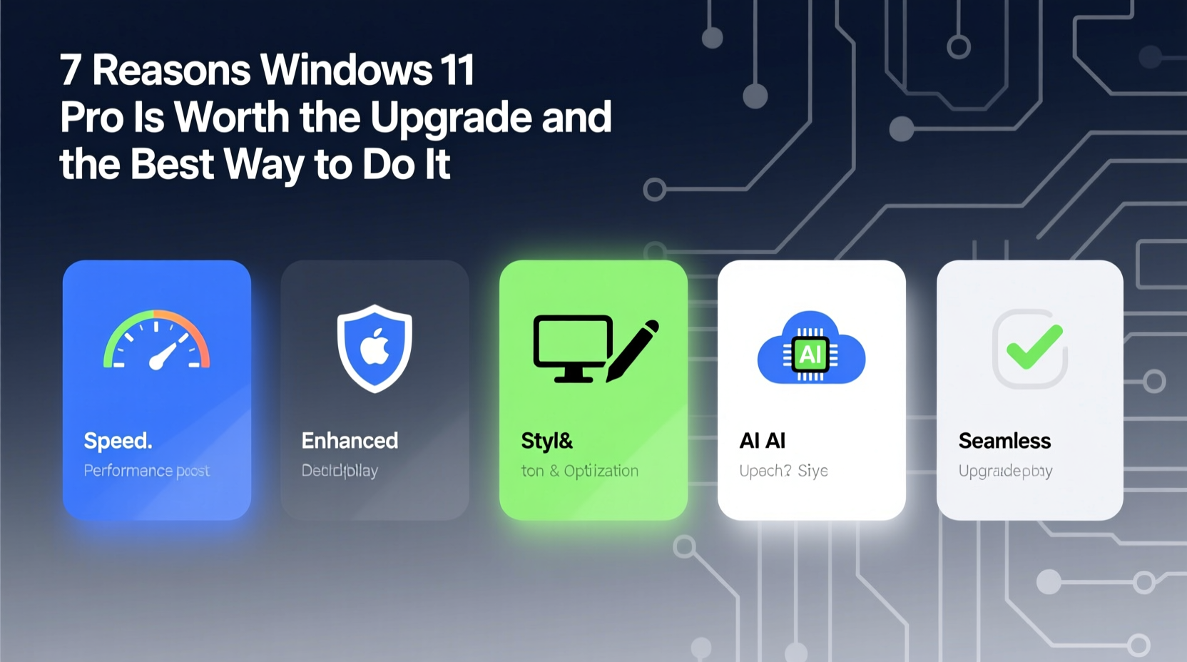 7 Reasons Windows 11 Pro Is Worth the Upgrade and the Best Way to Do It