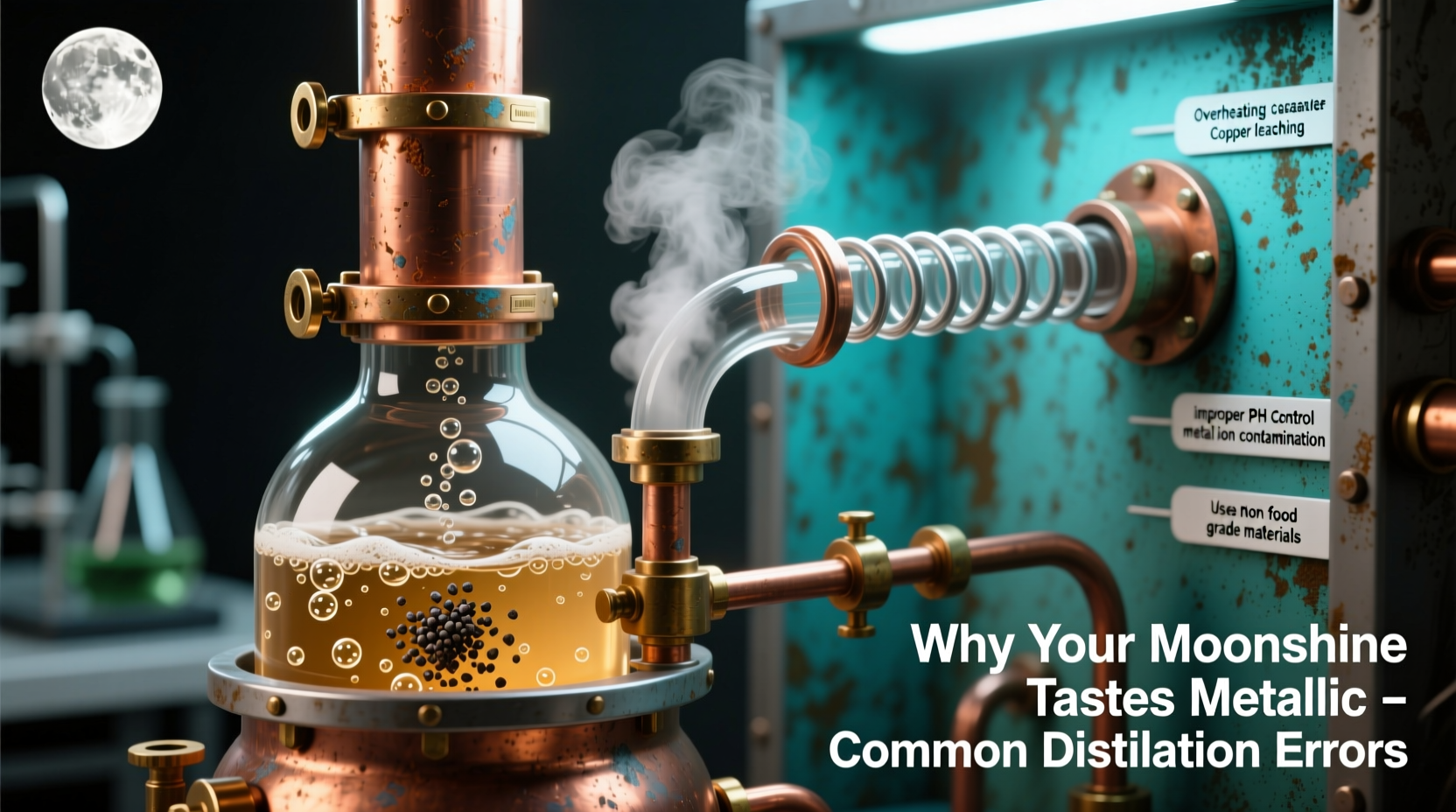 Why Does My Moonshine Taste Metallic Common Distillation Errors