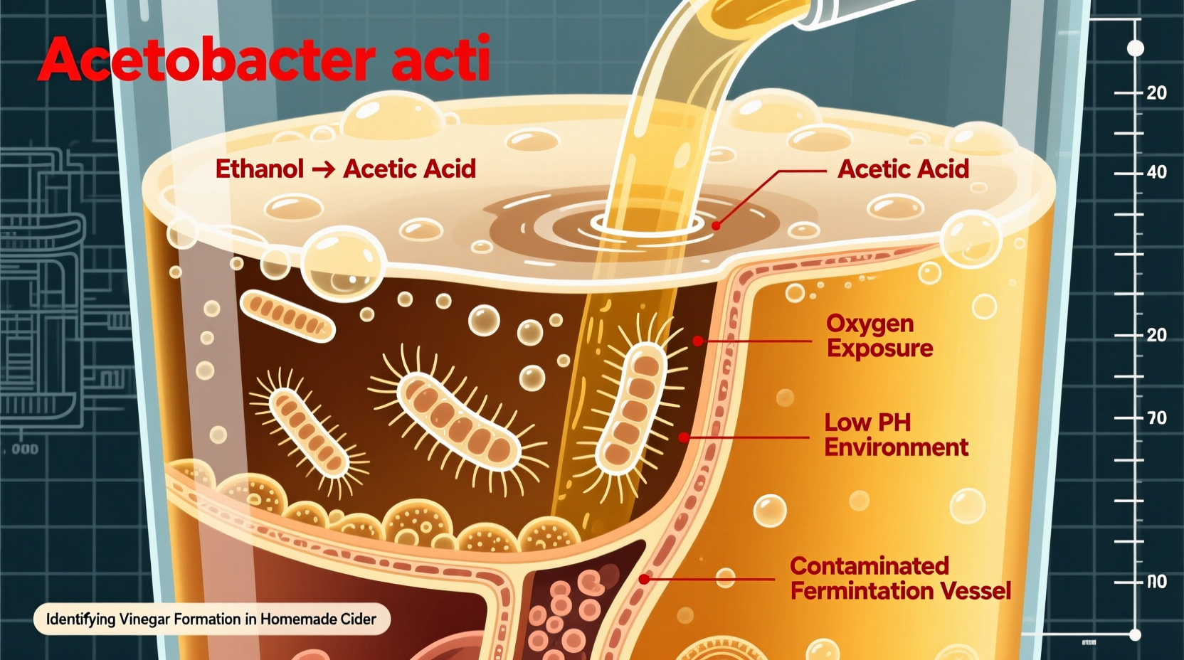 Why Does My Homemade Cider Taste Vinegary Identifying Acetobacter Issues