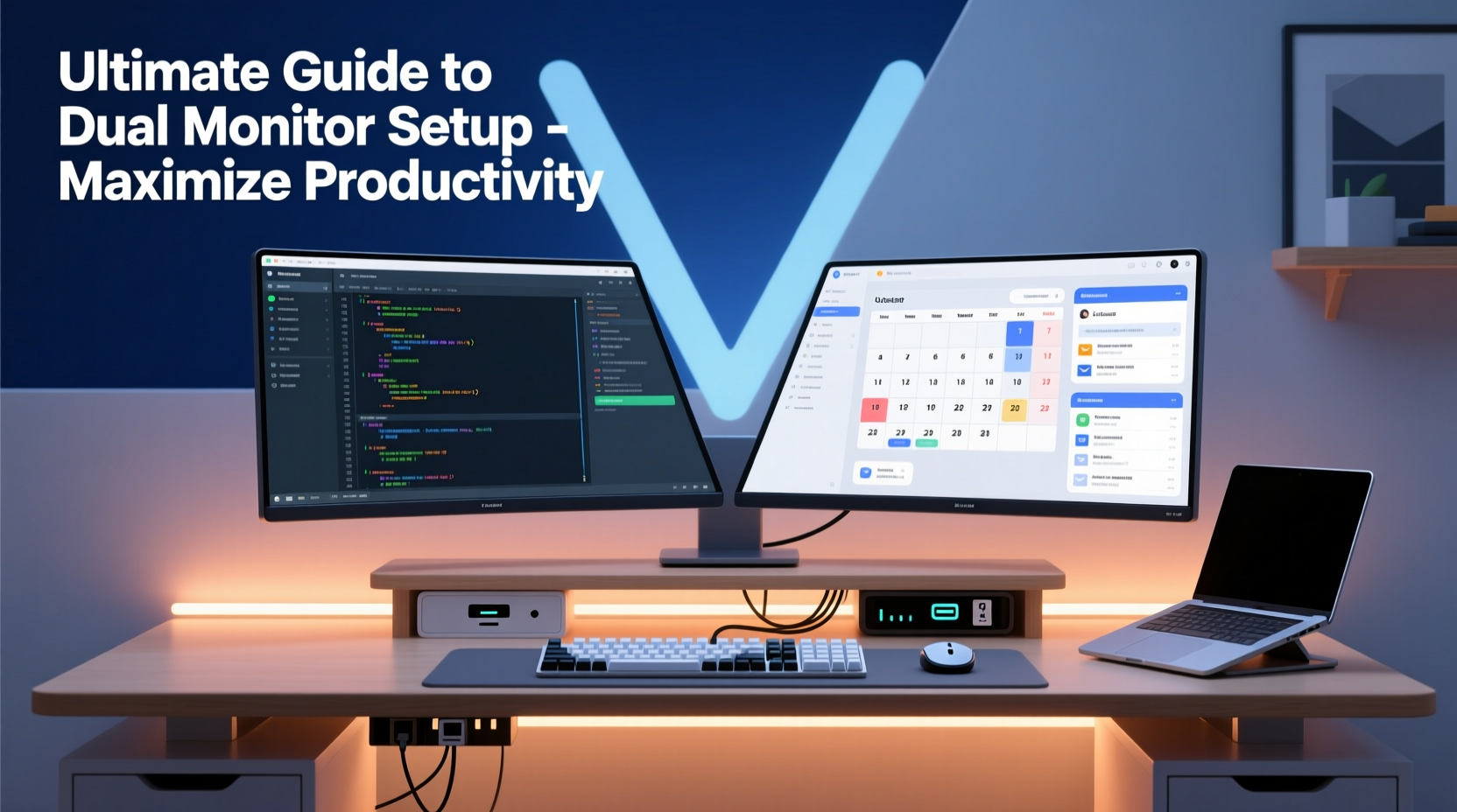 Ultimate Guide To Setting Up Dual Monitors For Maximum Productivity At Home