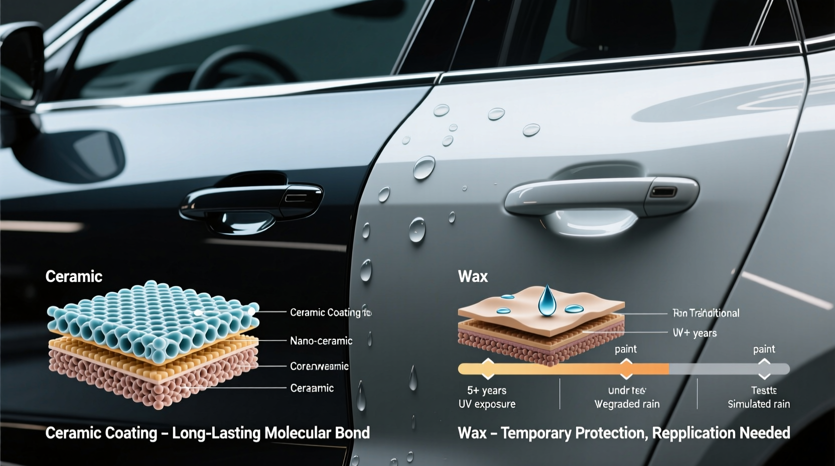 Ceramic Coating Vs Wax Is The Protection Longevity Real