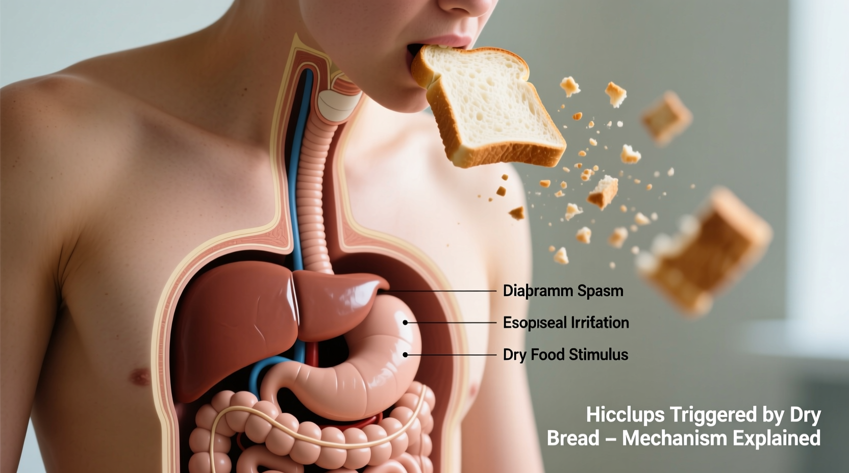 Why Do I Get Hiccups When Eating Bread Dry Food Reactions