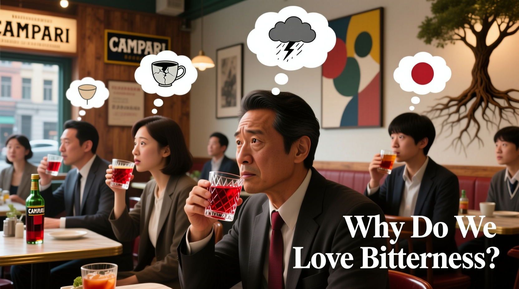 Psychology Behind Why People Prefer Bitter Drinks Like Campari