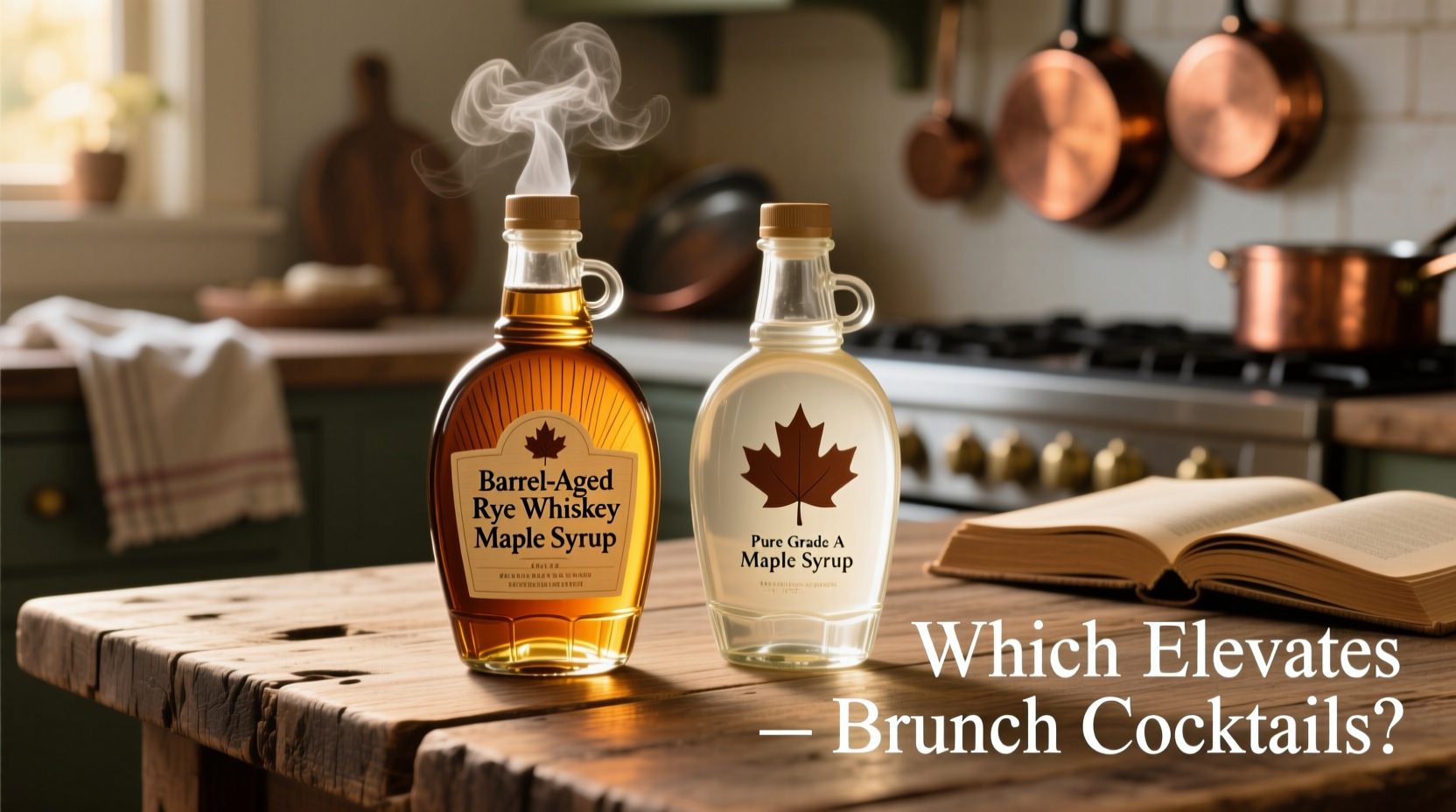 Rye Whiskey Barrel-aged Maple Syrup Vs Regular Maple Syrup Which ...