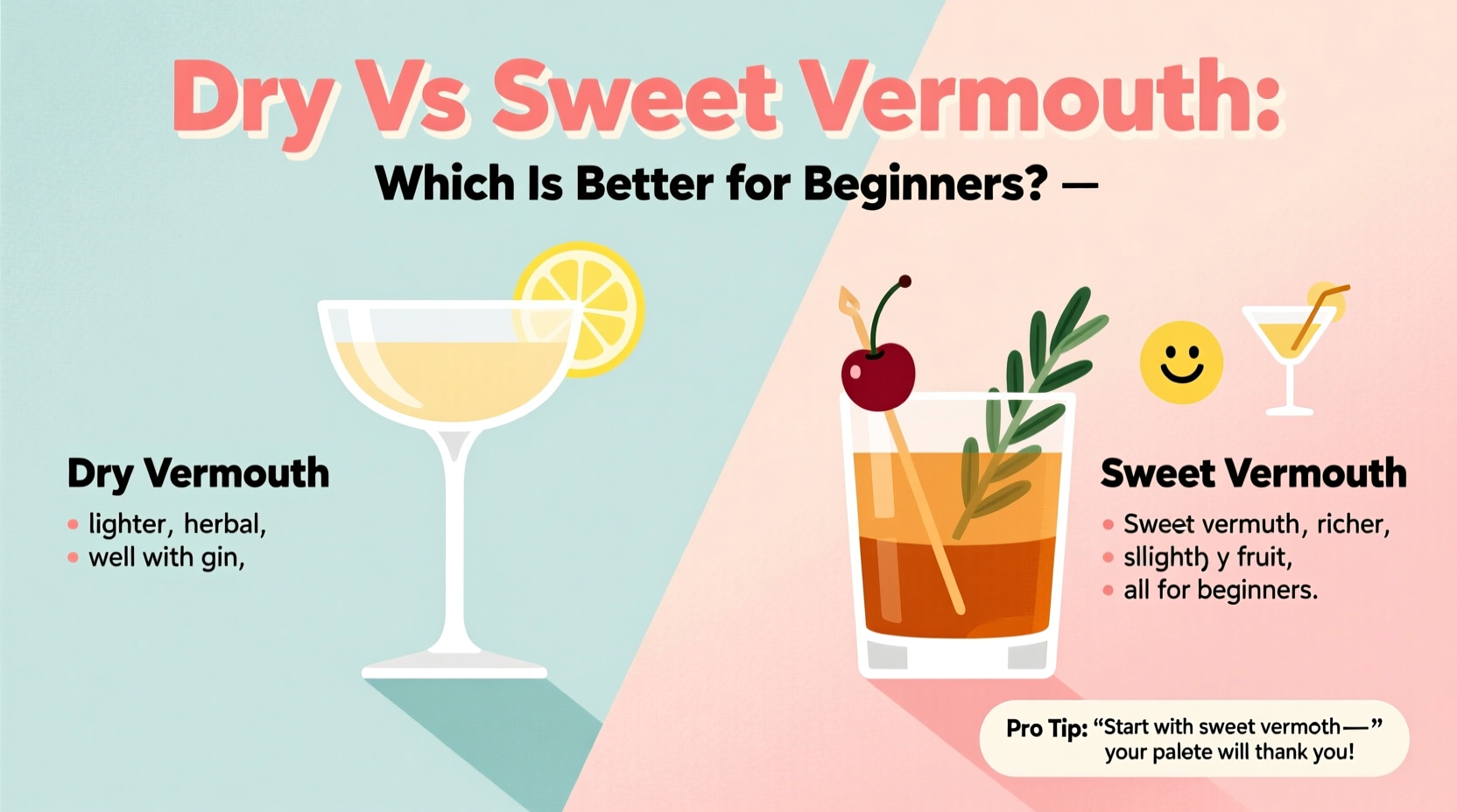 Dry Vs Sweet Vermouth Which Is Better For Beginners